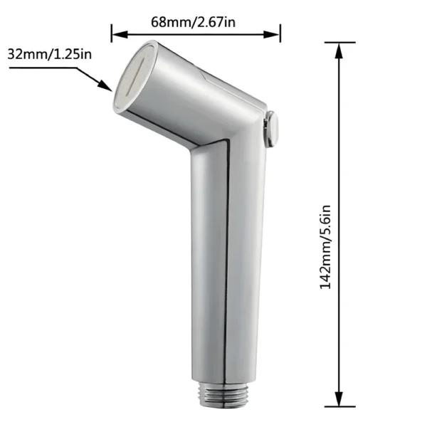 Flow Adjustable Muslim Toilet Shower | Sanimax