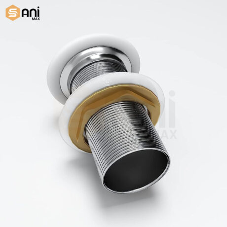 Modern Stainless Steel Sink Waste with Ceramic Top | Sanimax