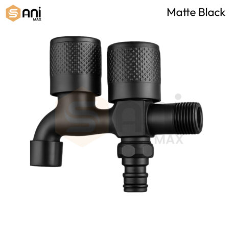 Wall Mounted Double Bib Cock | Sanimax